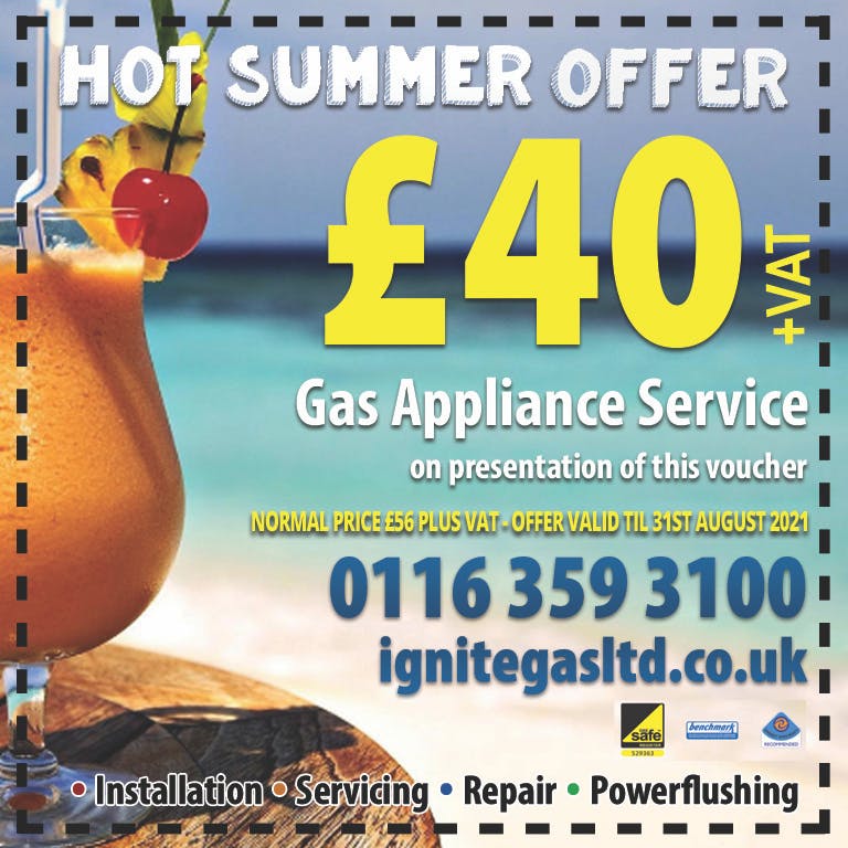 Home | Ignite Gas (E.Midlands) Ltd | Coalville, Leicester